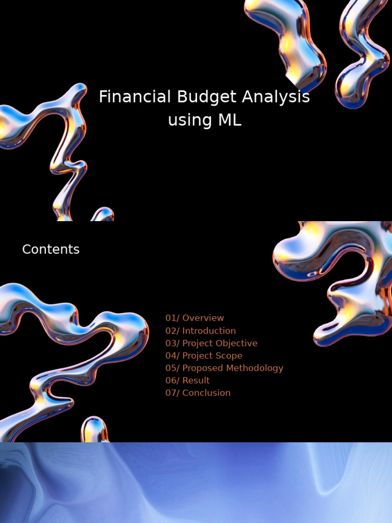 Financial Budget Analysis Using Ml | PDF | Usability | Computing