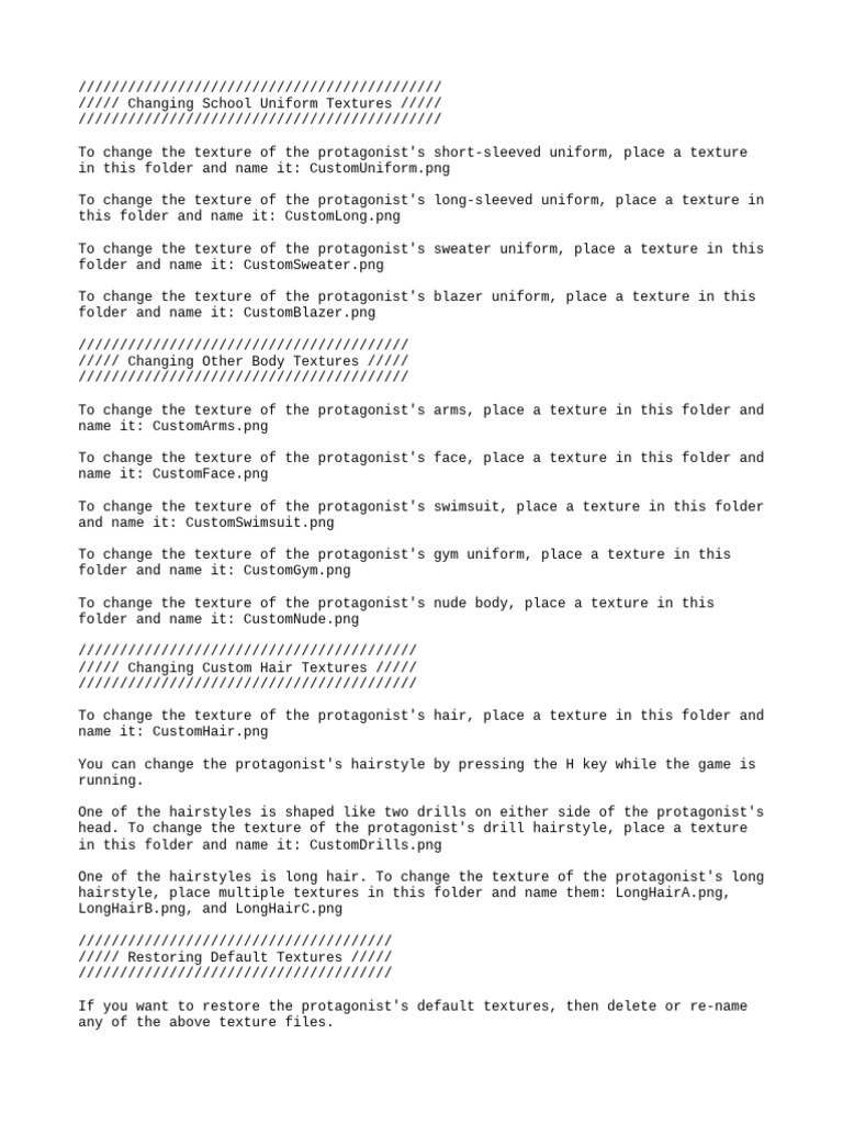 How To Add Custom Textures | PDF