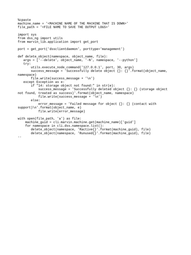 GC Unblocking Script | PDF