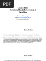 Mastering Speech Cadence Techniques | PDF | Rhythm