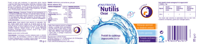 Nutilis Clear 1 | PDF