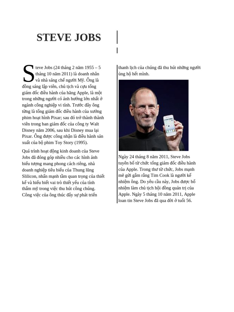 Steve Jobs | PDF