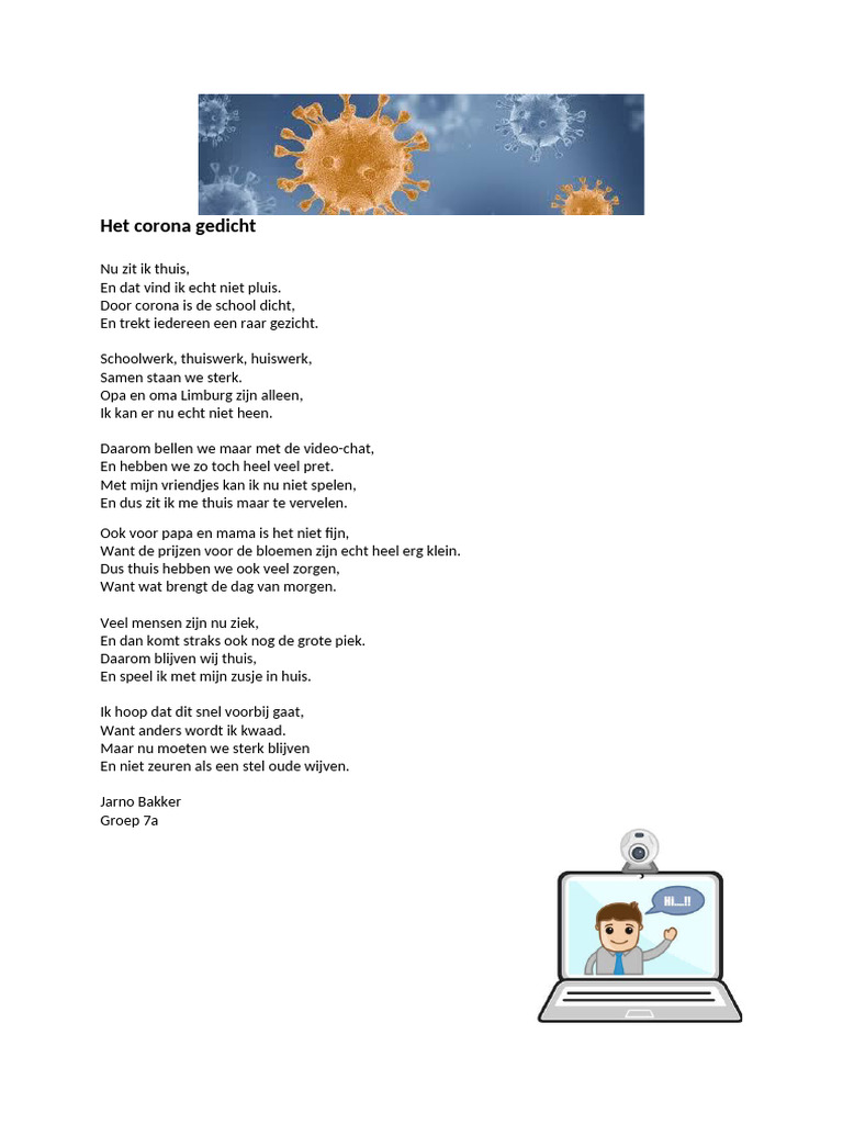 Het Corona Gedicht | PDF