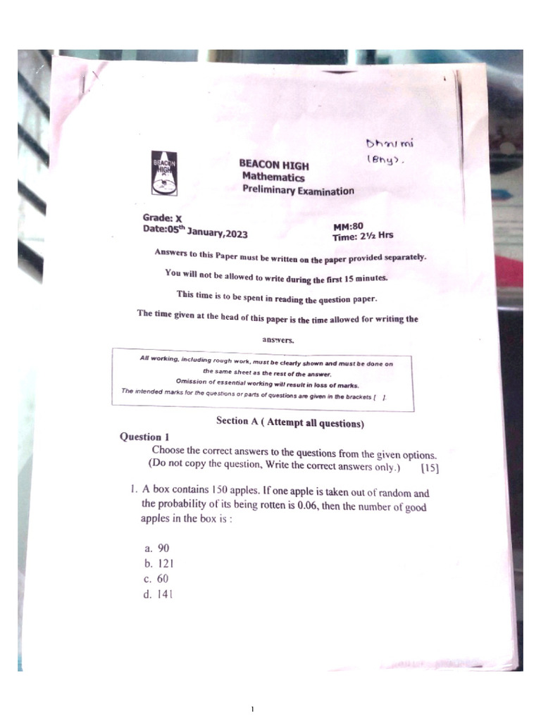 2024 BeaconHigh Prelim | PDF