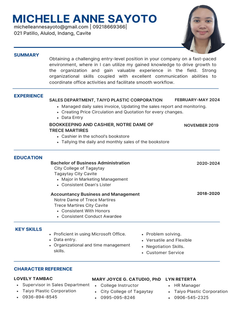 Michelle Anne Sayoto | PDF