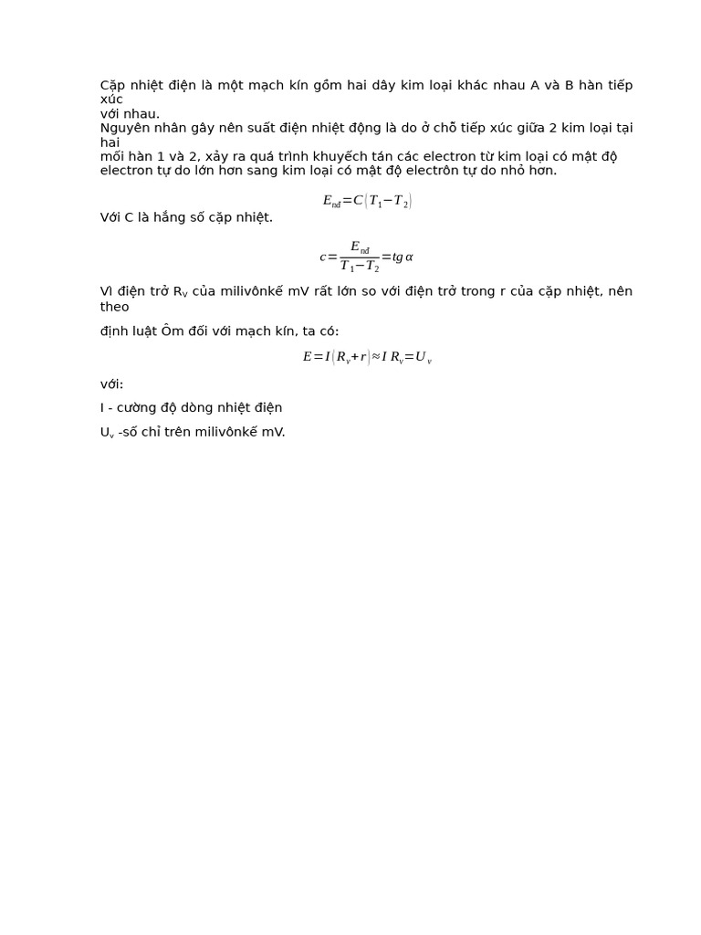 TNVL Lab4 Cslythuyet | PDF