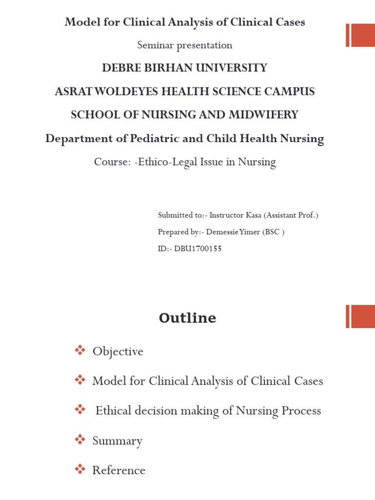 Clinical Case Analysis in Nursing Ethics | PDF | Medical Ethics ...