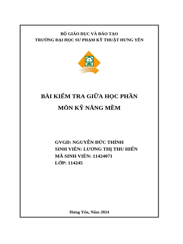 Bìa Bai Tap | PDF