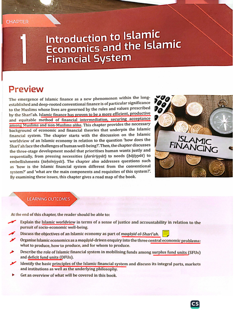Chapter 1 Introduction To Islamic Economic and The Islamic Financial ...