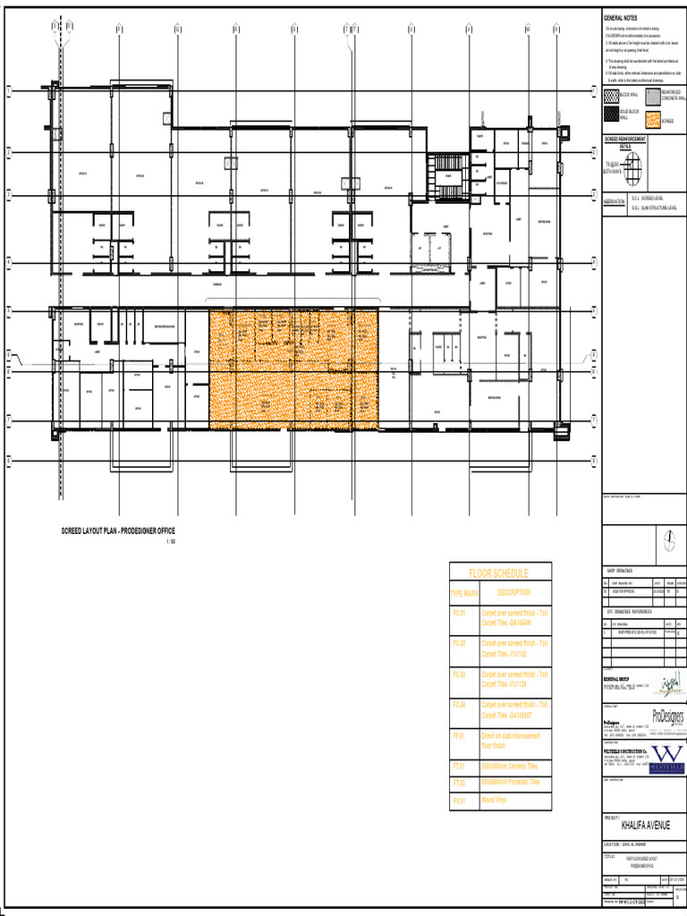 Screed Shop DRW - Prodesigner Offices - Layout1-Model | PDF | Building Engineering | Structural ...
