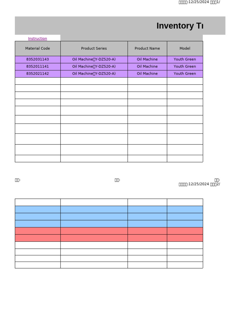Inventory Transaction | PDF