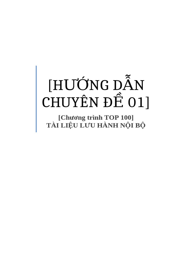 SV - Quy định hình thức và nội dung hướng dẫn CD1 | PDF
