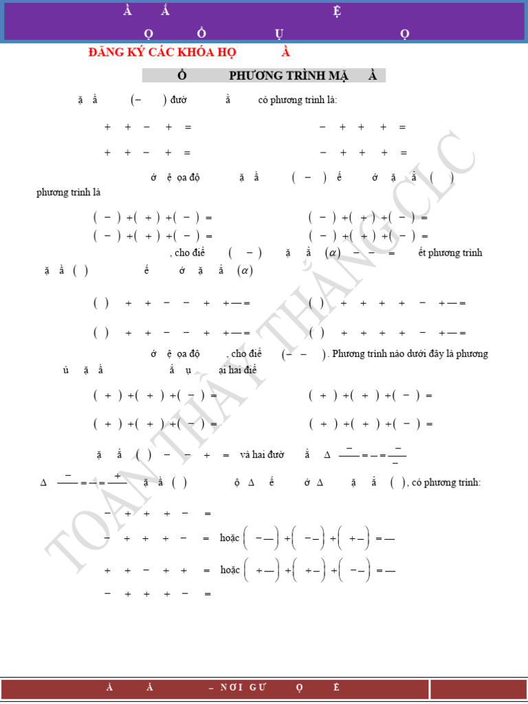 Bi 15 TNG N PHNG TRNH MT Cu | PDF