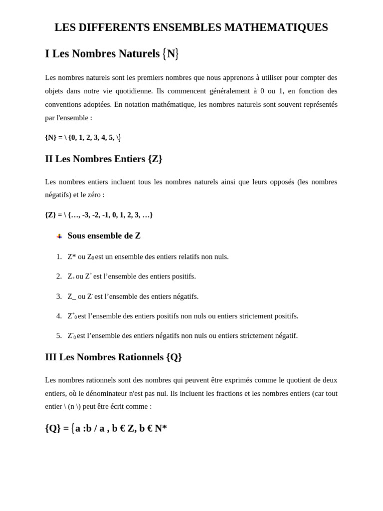 TP MATH | PDF | Entier relatif | Nombre réel