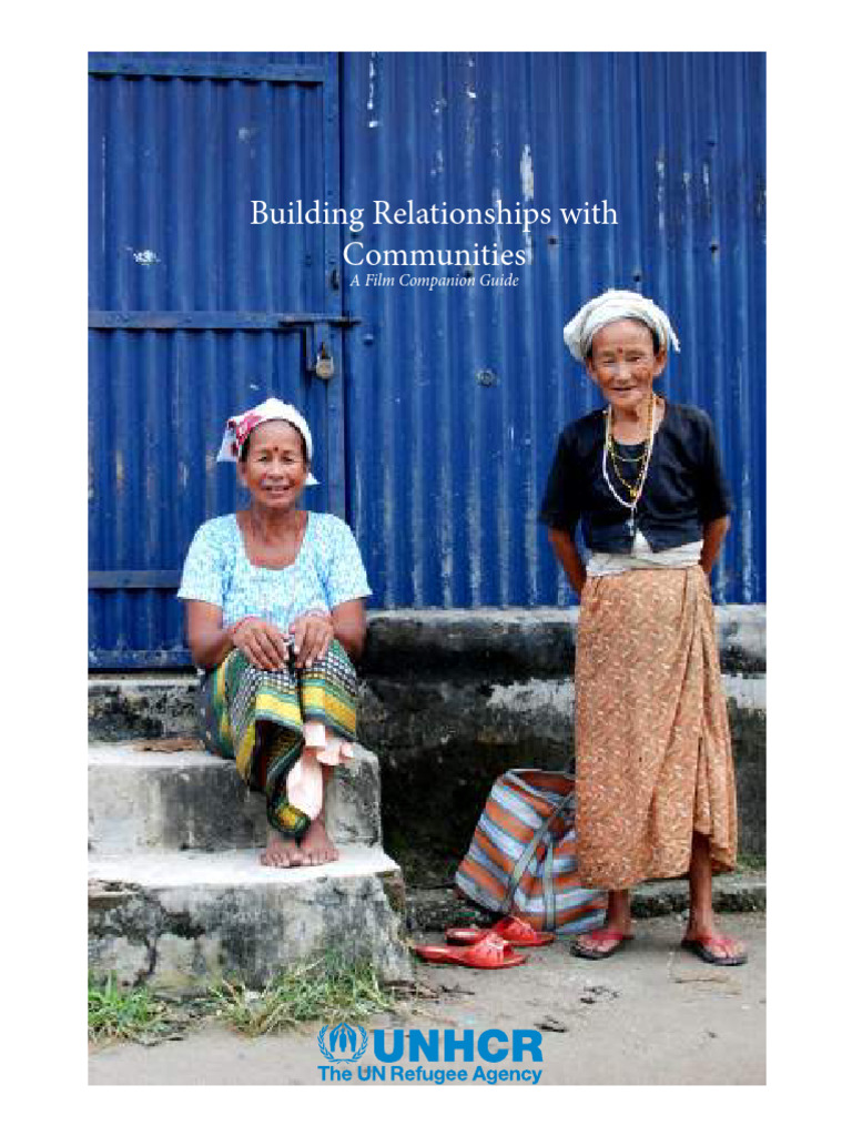 Community Relationship Building Guide | PDF | Refugee | United Nations ...