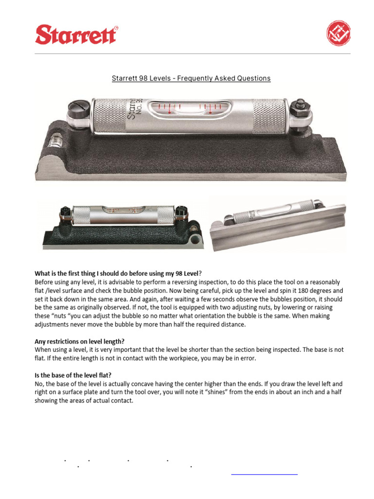 FAQ 98 Series Levels | PDF