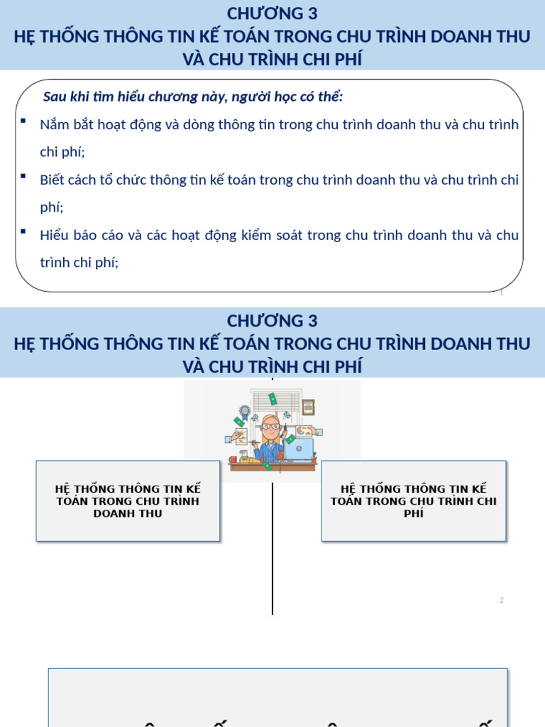 chÆ°Æ¡ng 3 - Tá Chá ©C Thã NG Tin Trong Cã¡c Chu Trã NH Káº¿ Toã¡n 3 | PDF
