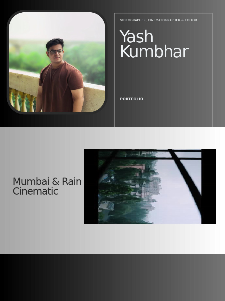 Yash Kumbhar Portfolio | PDF