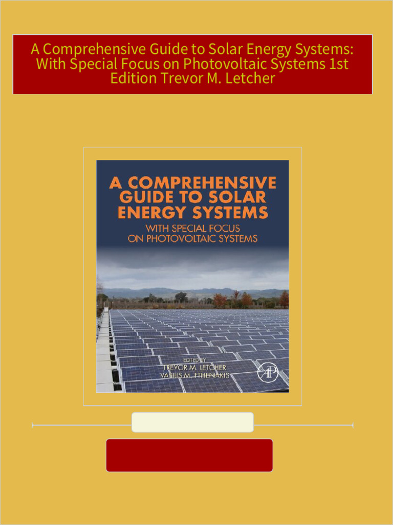 Instant Access to A Comprehensive Guide to Solar Energy Systems: With Special Focus on ...