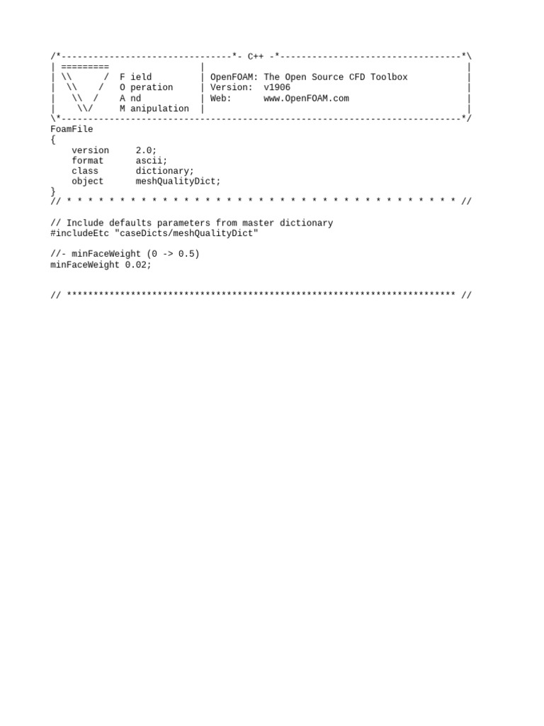 Mesh Quality Dict | PDF