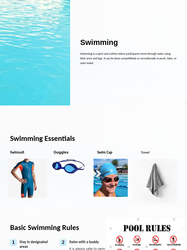 The Joy of Swimming | PDF