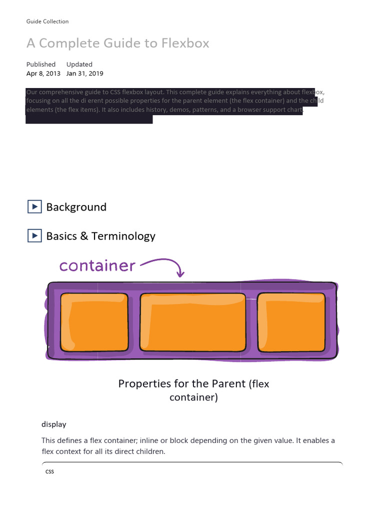 Chap2.5_guide flexbox | PDF | Computing