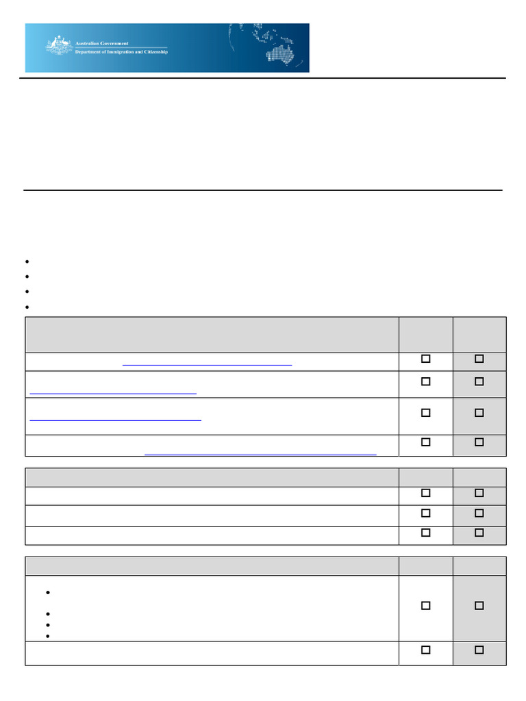 Subclass 676 Tourist Visa Checklist For Mongolian en | PDF | Travel ...