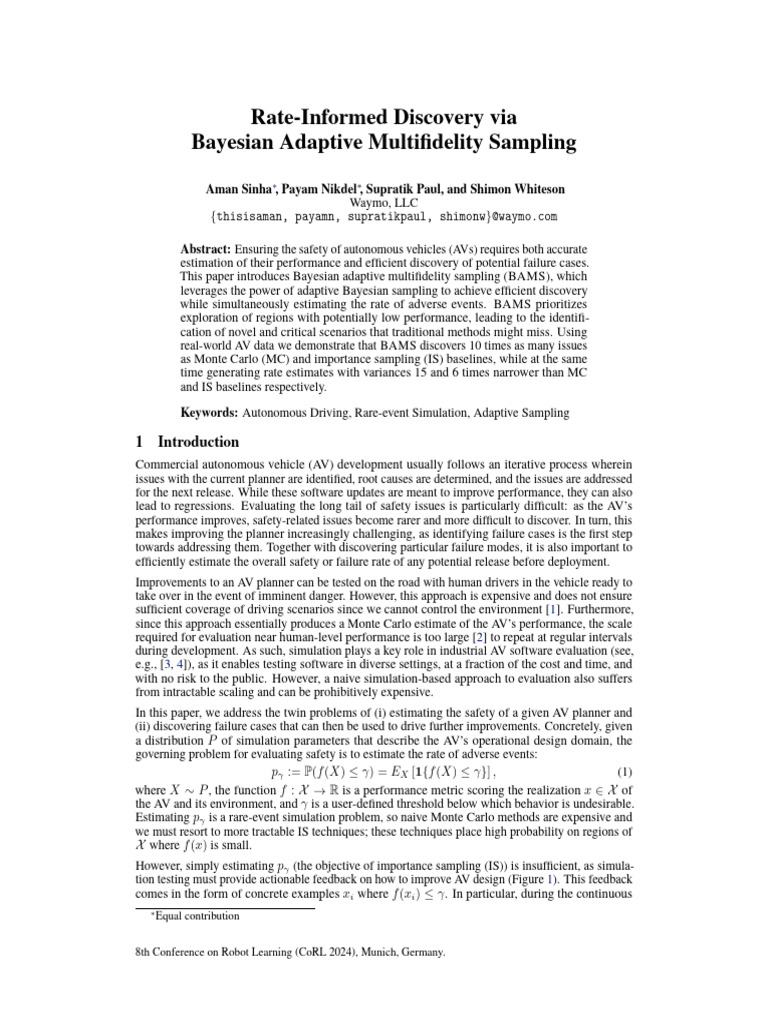 379 Rate Informed Discovery Vi | PDF | Simulation | Bayesian Inference