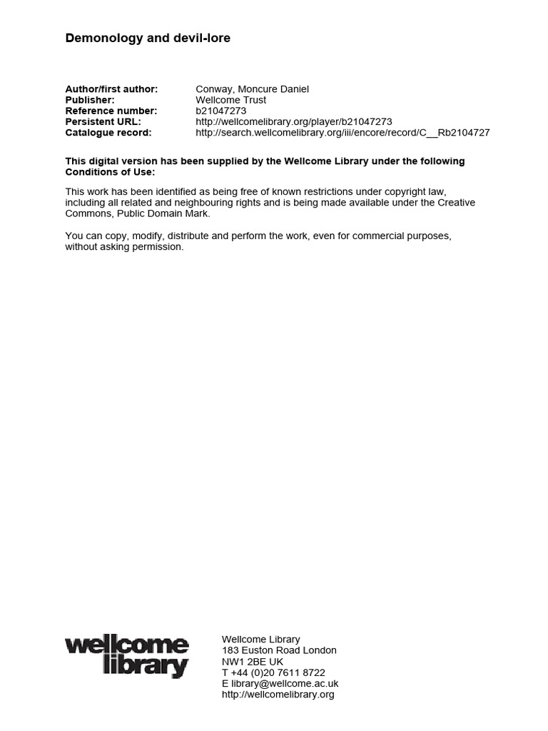 Demonology Devillore Pdf