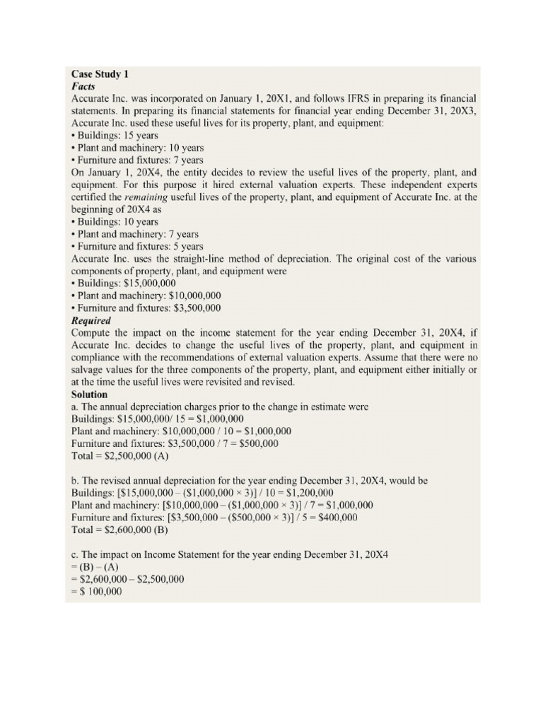 Question on IAS 8 | PDF