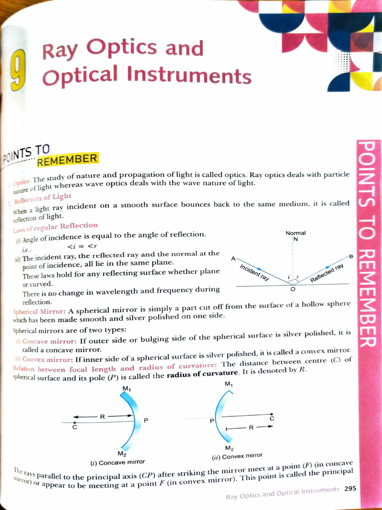 ray and wave optics | PDF | Reflection (Physics) | Refractive Index