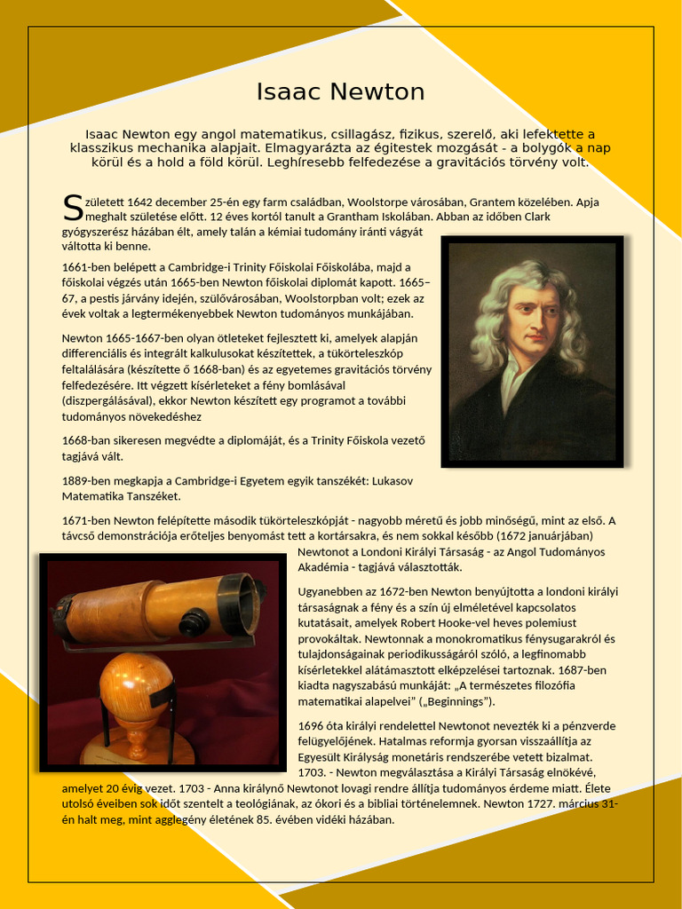 Isaac Newton | PDF
