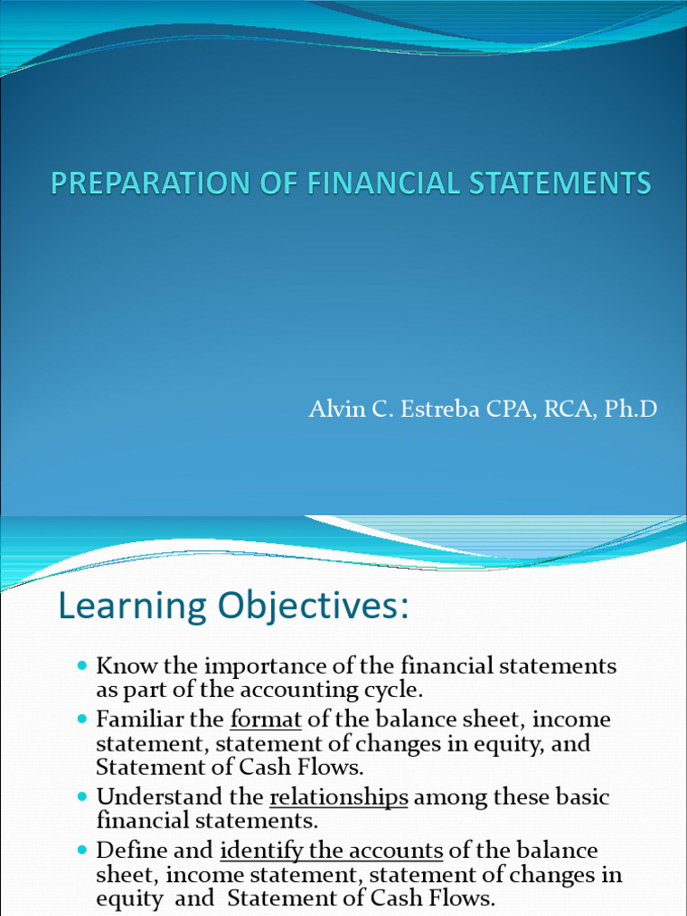 Preparation of Financial Statement - N-ABM 2 | PDF | Income Statement ...