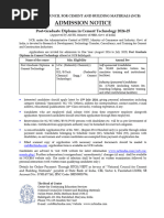 IMT Application Scoring Guidelines | PDF | Academic Degree ...