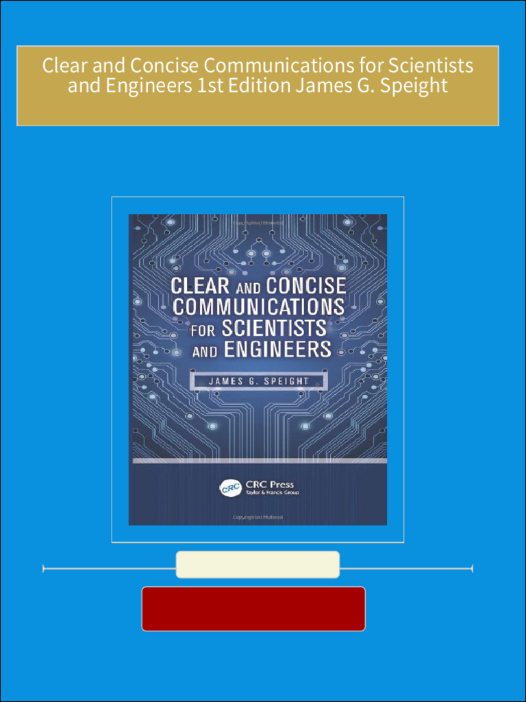 Buy Ebook Clear and Concise Communications For Scientists and Engineers ...