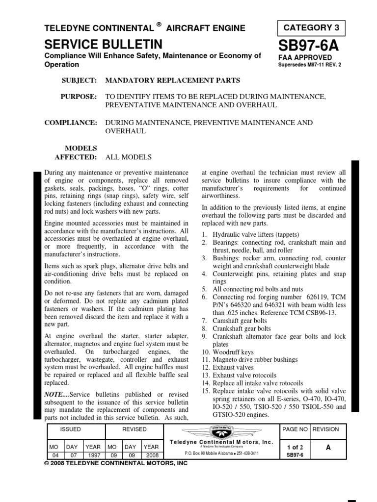 SB97 6a | PDF | Screw | Piston