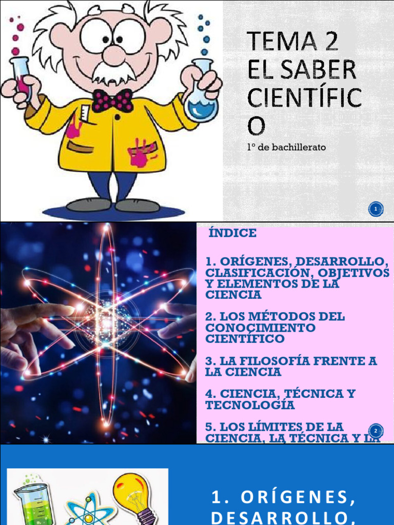 Tema 2 - El S - Científico 3 | PDF | Método científico | Science