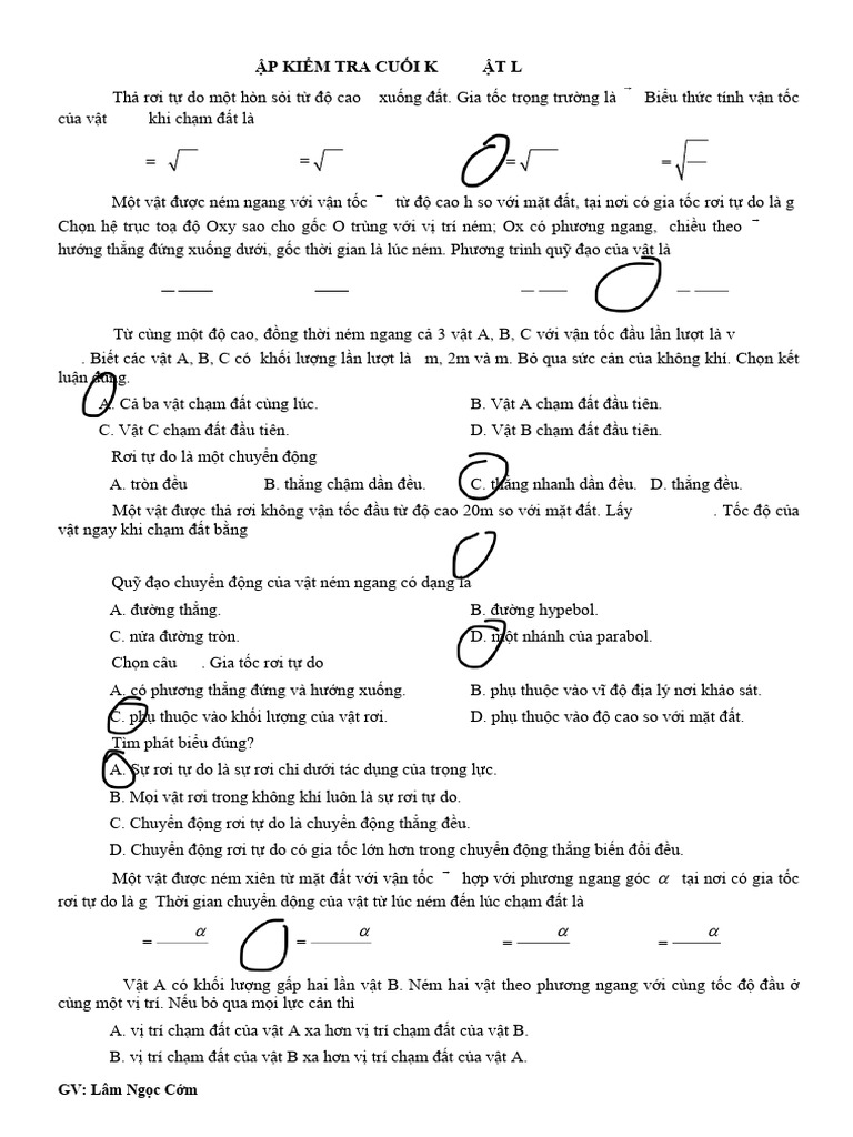 2024 On Tap CK1 - LTT (2512) - 241225 - 150139 | PDF