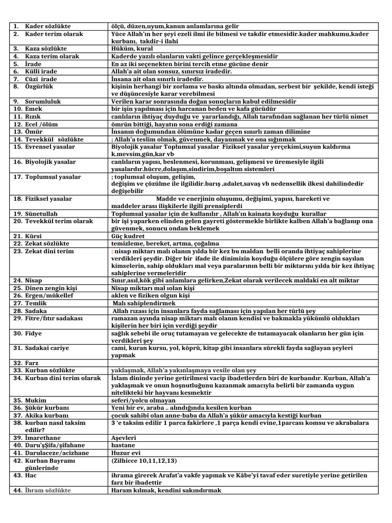 2-8.sinif-Dkab - Keli̇me Ve Kavramlar-2 | PDF