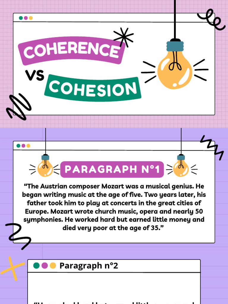 Coherence Vs Cohesion | PDF | Genetics | Heredity