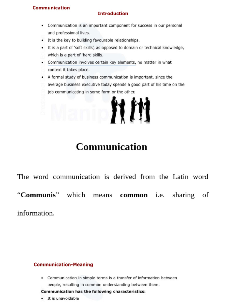 9. Communication | PDF | Communication | Information