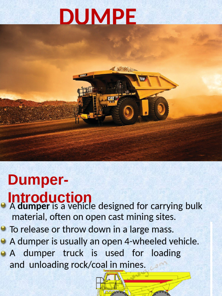 Dumper Pres | PDF