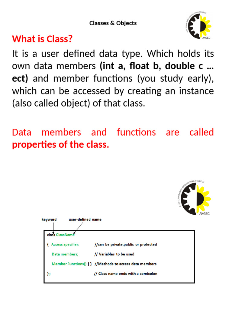 Oosd Unit 5 | PDF | Class (Computer Programming) | Programming