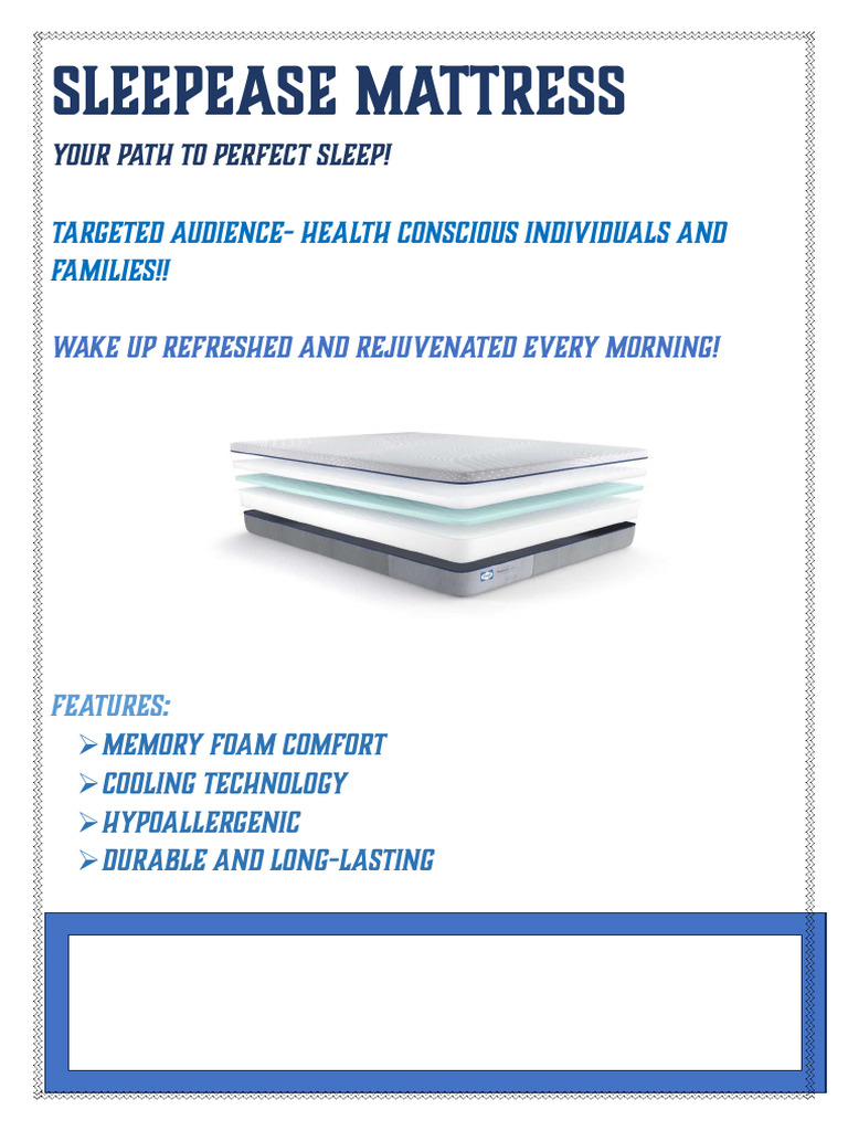 Sleepease Mattress: Your Path To Perfect Sleep! | PDF