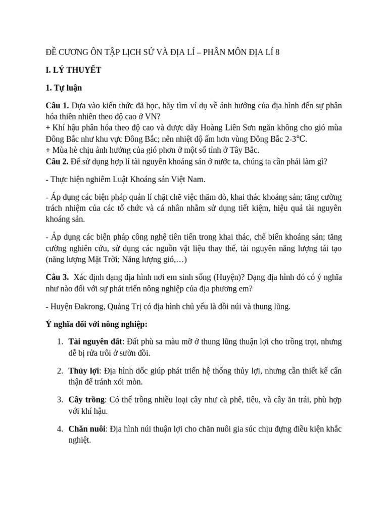 ĐL-GIỮA-HKI | PDF