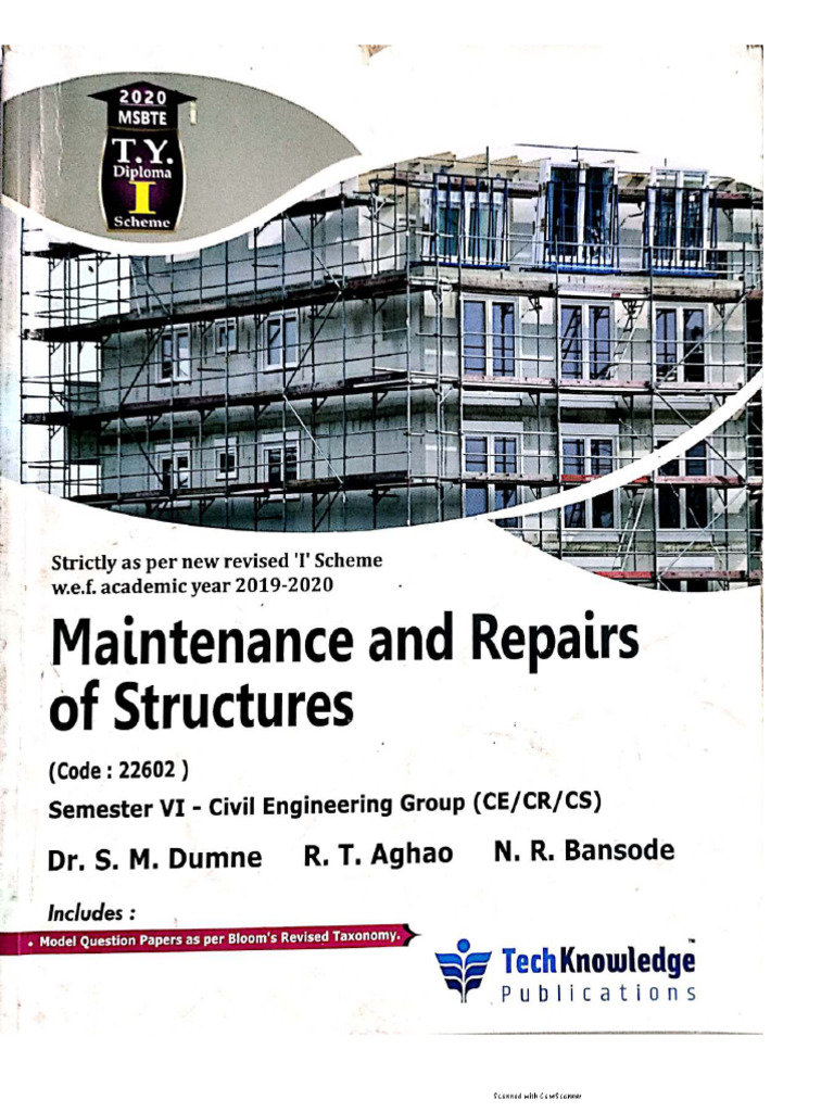 Maintenance and Repairs of Structure | PDF