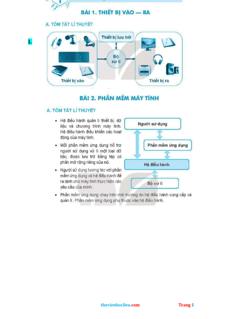 thuvienhoclieu.com-De-cuong-on-tap-Tin-7-HK1-23-24 (1) | PDF