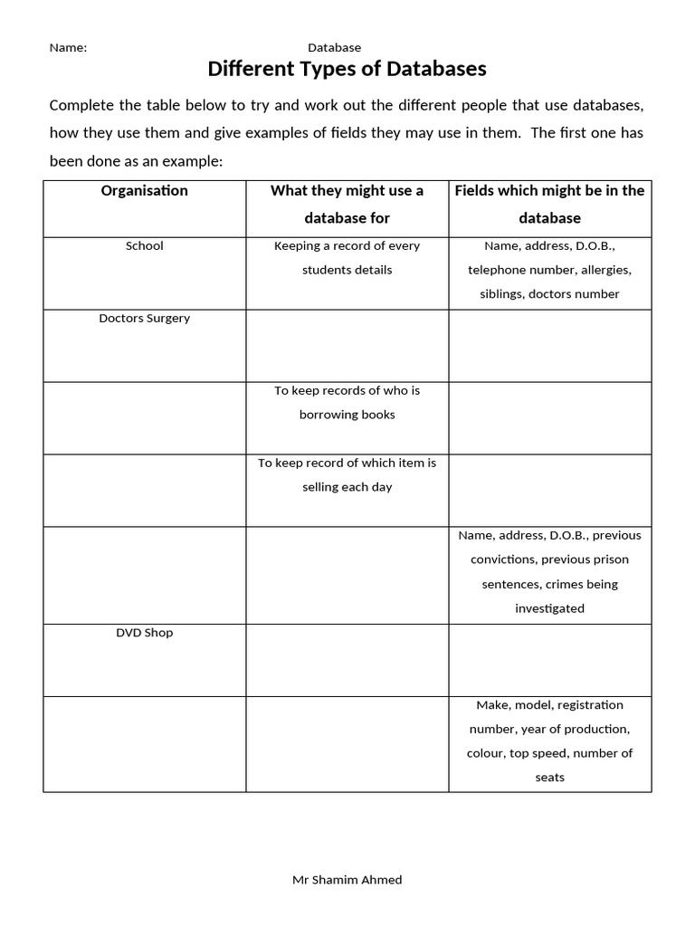 Database Task 2 Pdf