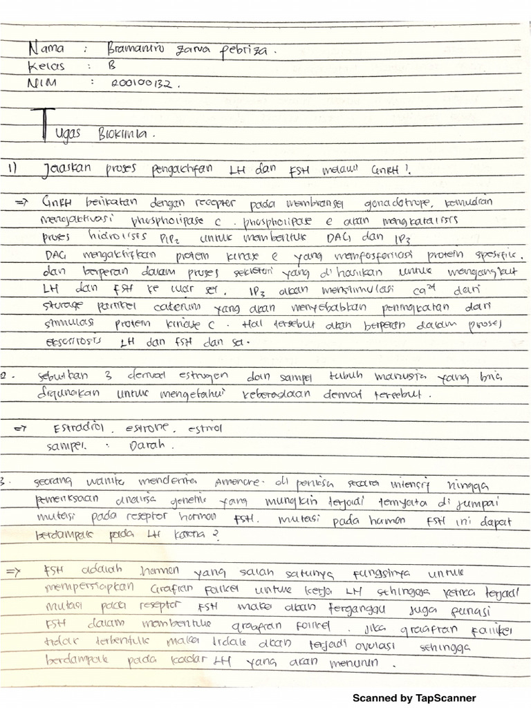 132 Bioikimia Bramantio Zarva Febriza | PDF