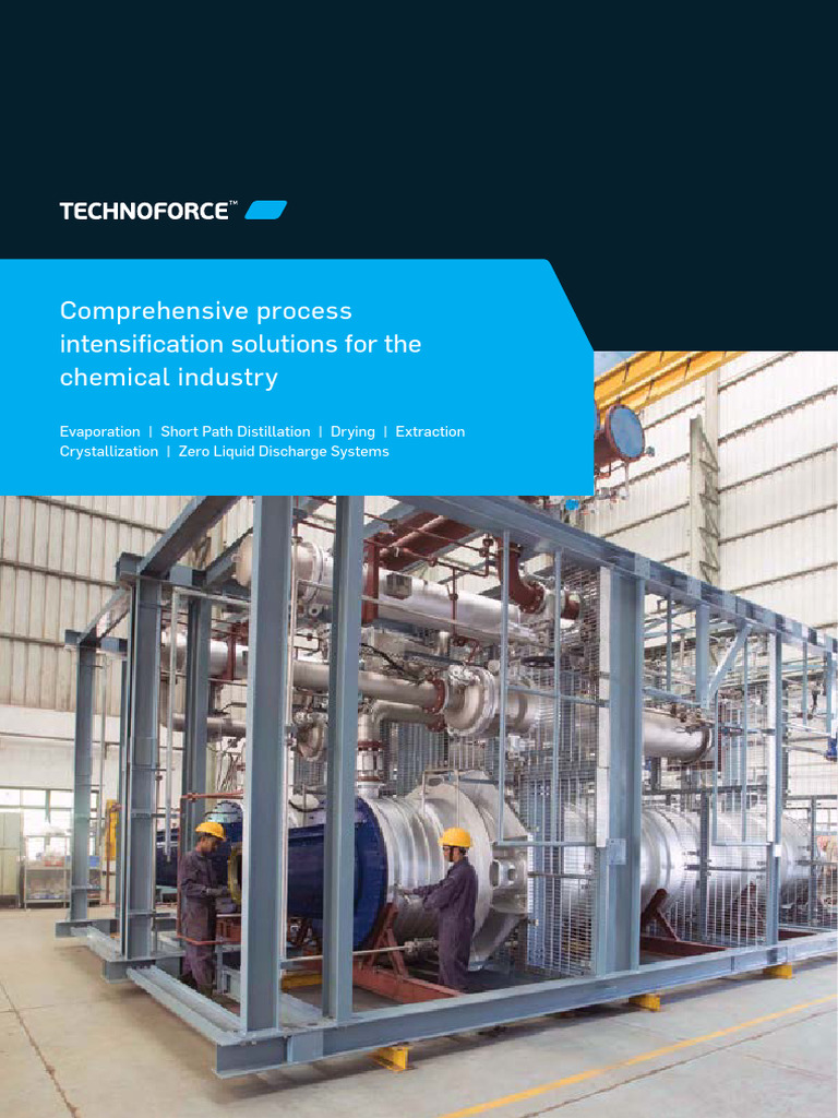 Technoforce Corporate Brochure 2018 | PDF | Crystallization | Distillation
